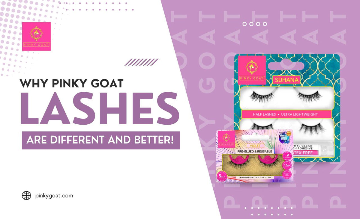 Why Pinky Goat Lashes Are Different (And Better!)