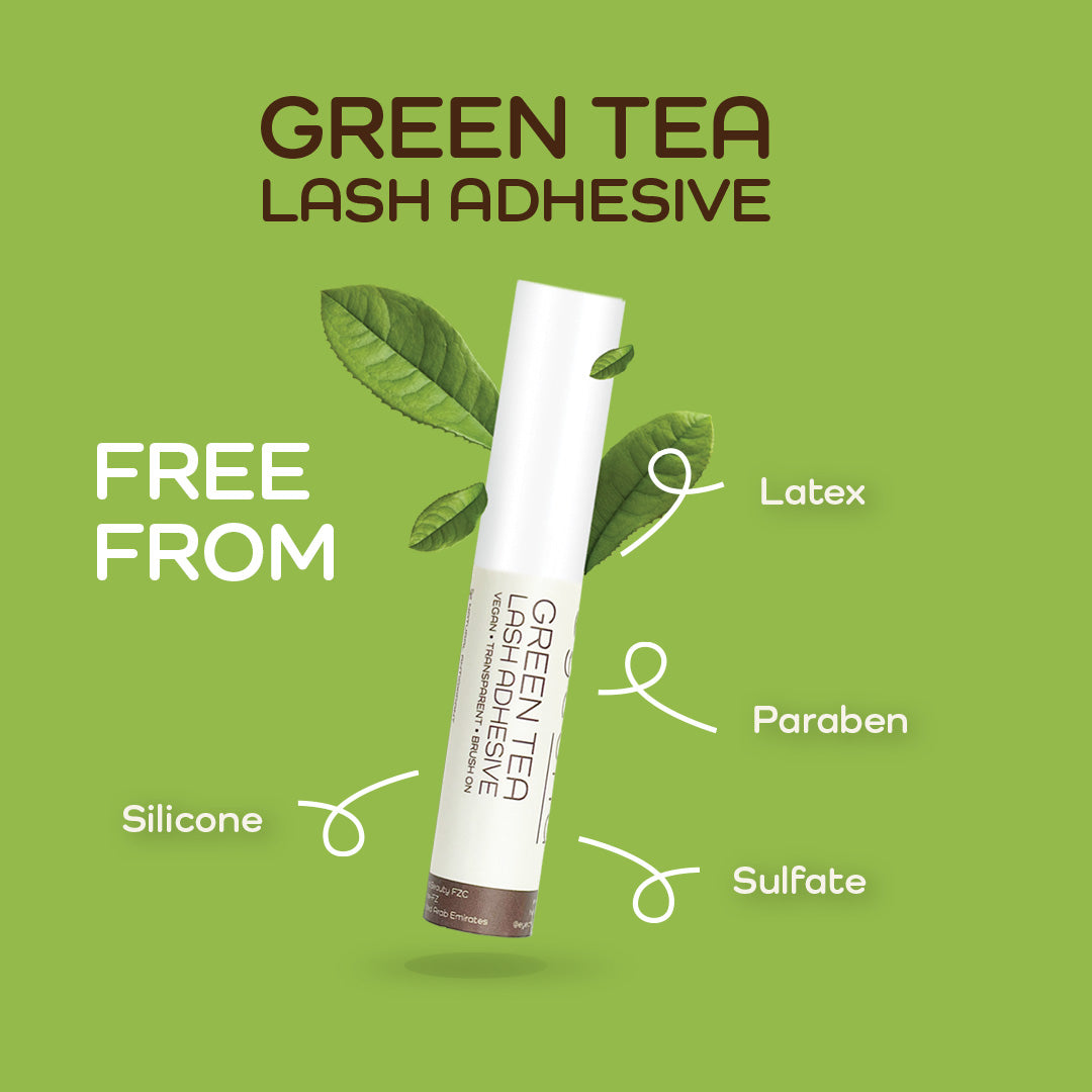 Eyecha Green Tea Lash Adhesive – Strong Hold for All-Day Wear – Pinky Goat