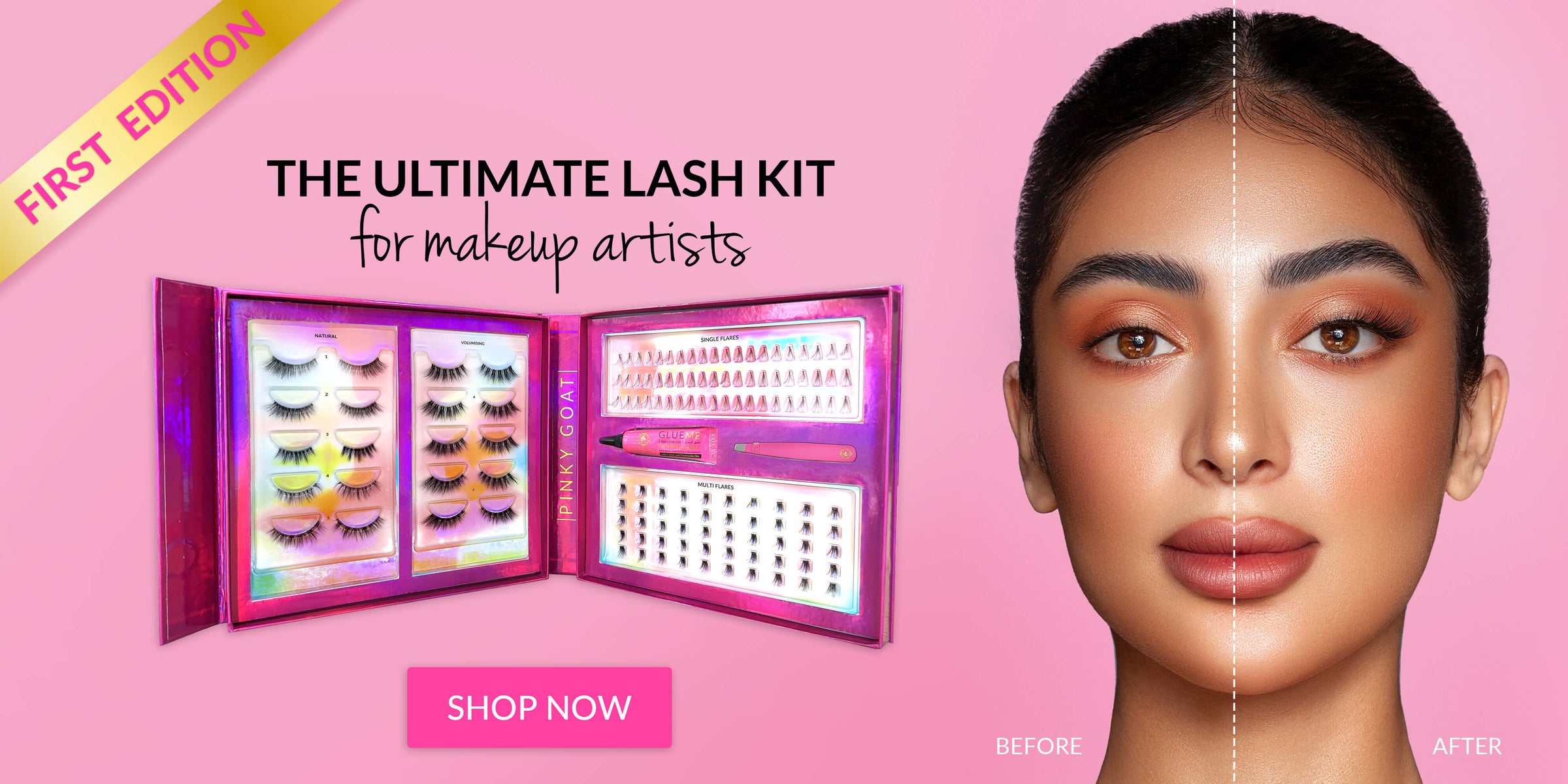 Pinky Goat - Multi-Award Winning False Eyelashes Brand.